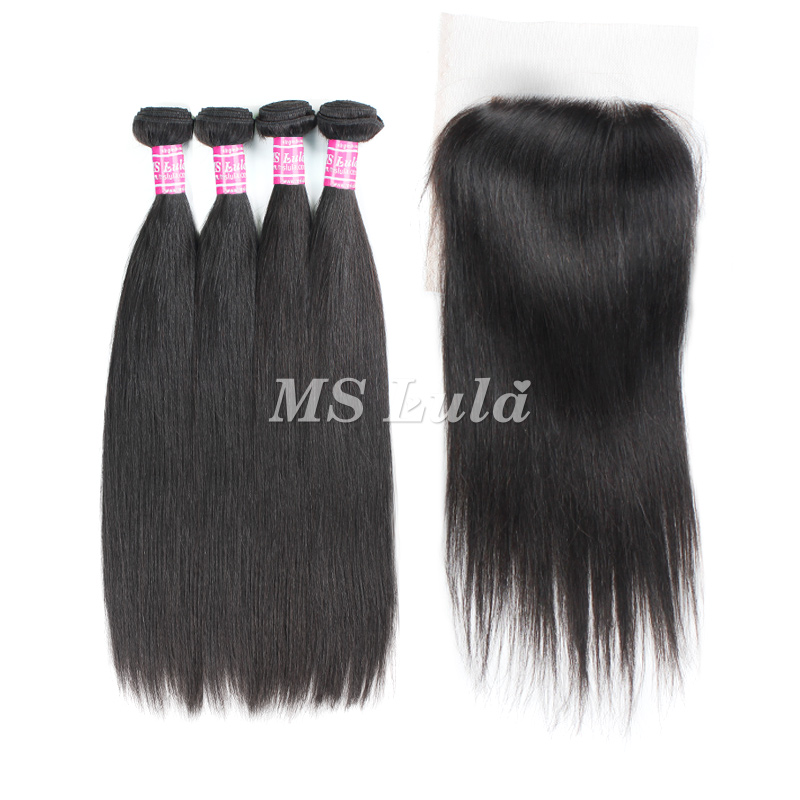 Cheap Bundle | With Transparent&HD Lace Closure | Human Virgin Hair ...